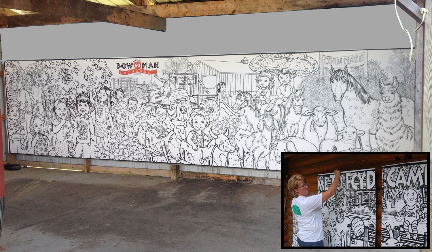 Single-Use Tarps, Wipeable Plastics & Coloring Sheets | Monster Mural